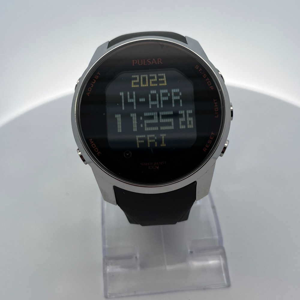 Pre-owned PULSAR DIGITAL CHRONOGRAPH WATCH - Own4Less